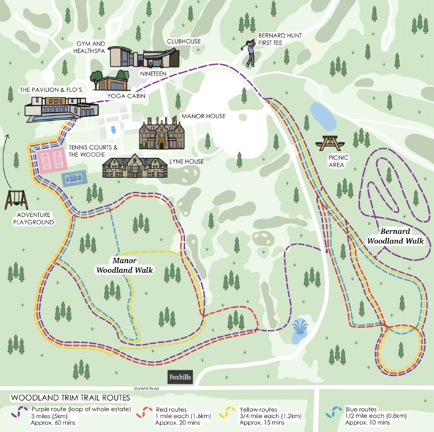 Resort maps - Foxhills